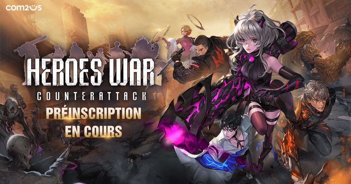 Heroes War Counterattack : le nouveau RPG de Com2uS - Michapx7